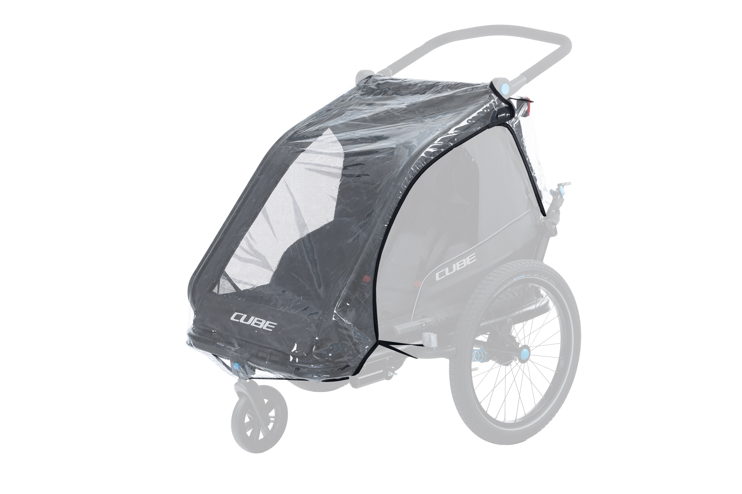 CUBE Raincover for Kids Trailer Double CMPT
