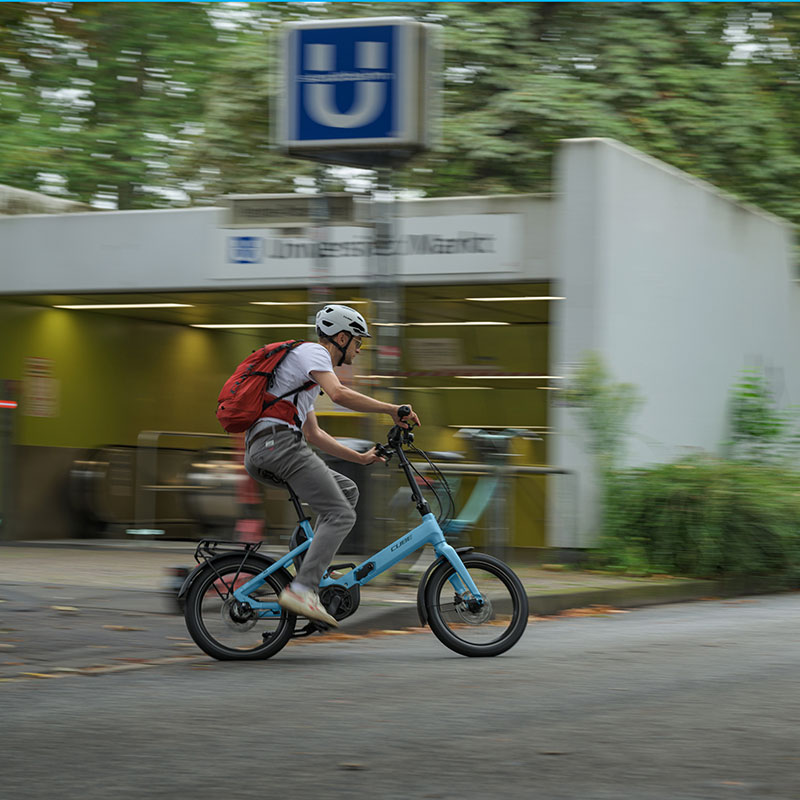 FOLD HYBRID - COMPACT & FOLDING - TREKKING - E-BIKES | CUBE Bikes