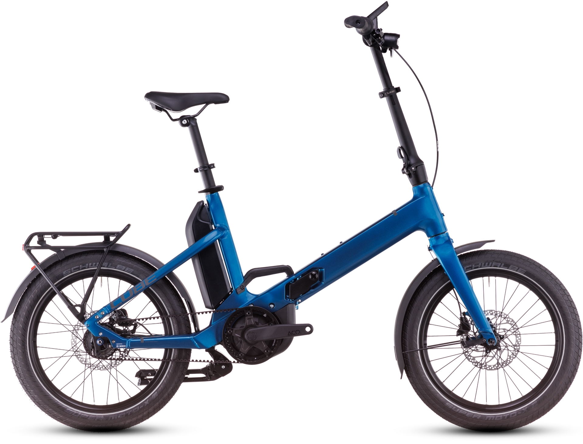 FOLD HYBRID - COMPACT & FOLDING - TREKKING - E-BIKES | CUBE Bikes