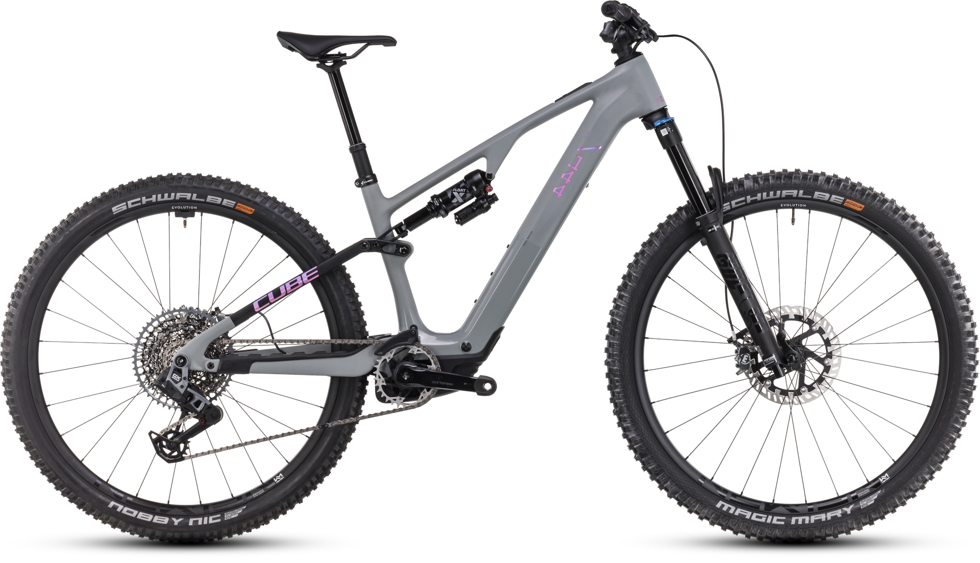 AMS HYBRID ONE44 - FULLSUSPENSION - MOUNTAINBIKE - E-BIKES | CUBE Bikes