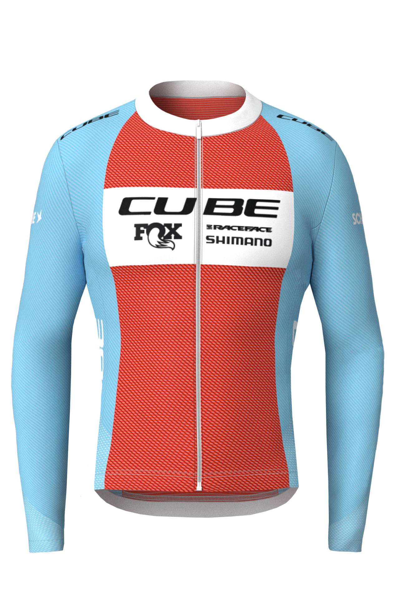 CUBE ROAD/XC Trikot X Factory Racing langarm