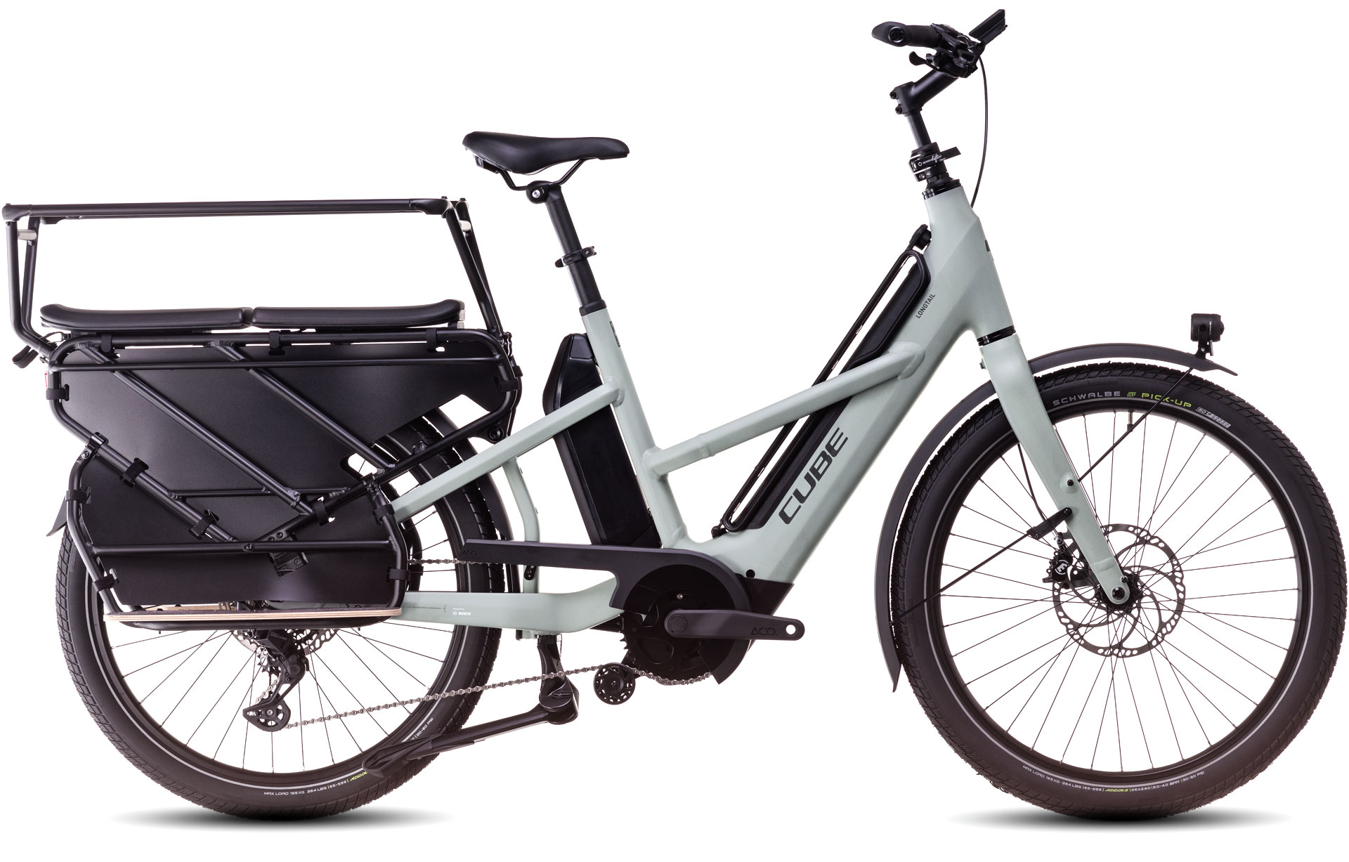 Cube Longtail Sport Hybrid Family 1350 swampgrey´n´reflex