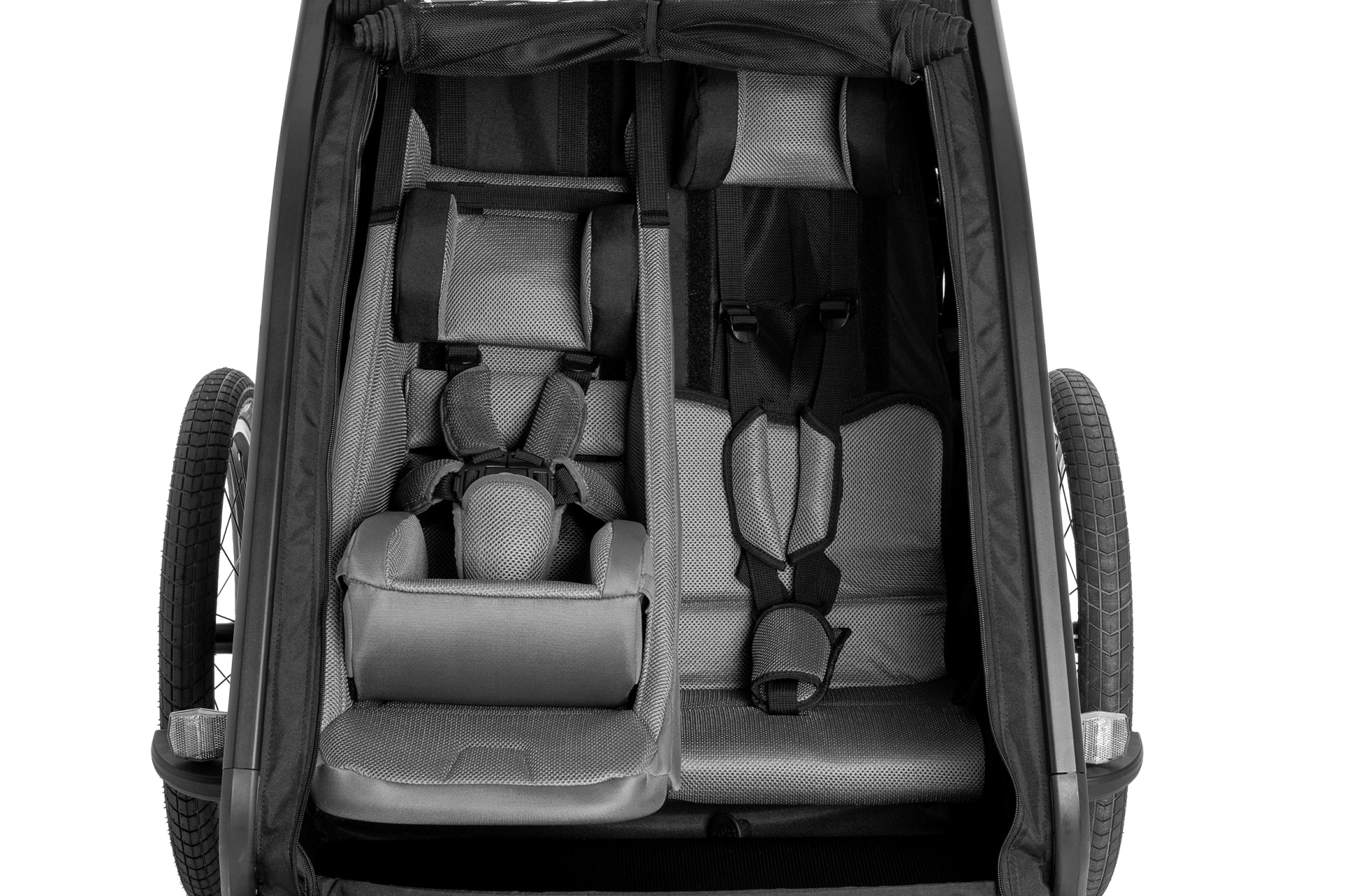 CUBE Babyschale für Kinder Fahrradanhänger Double