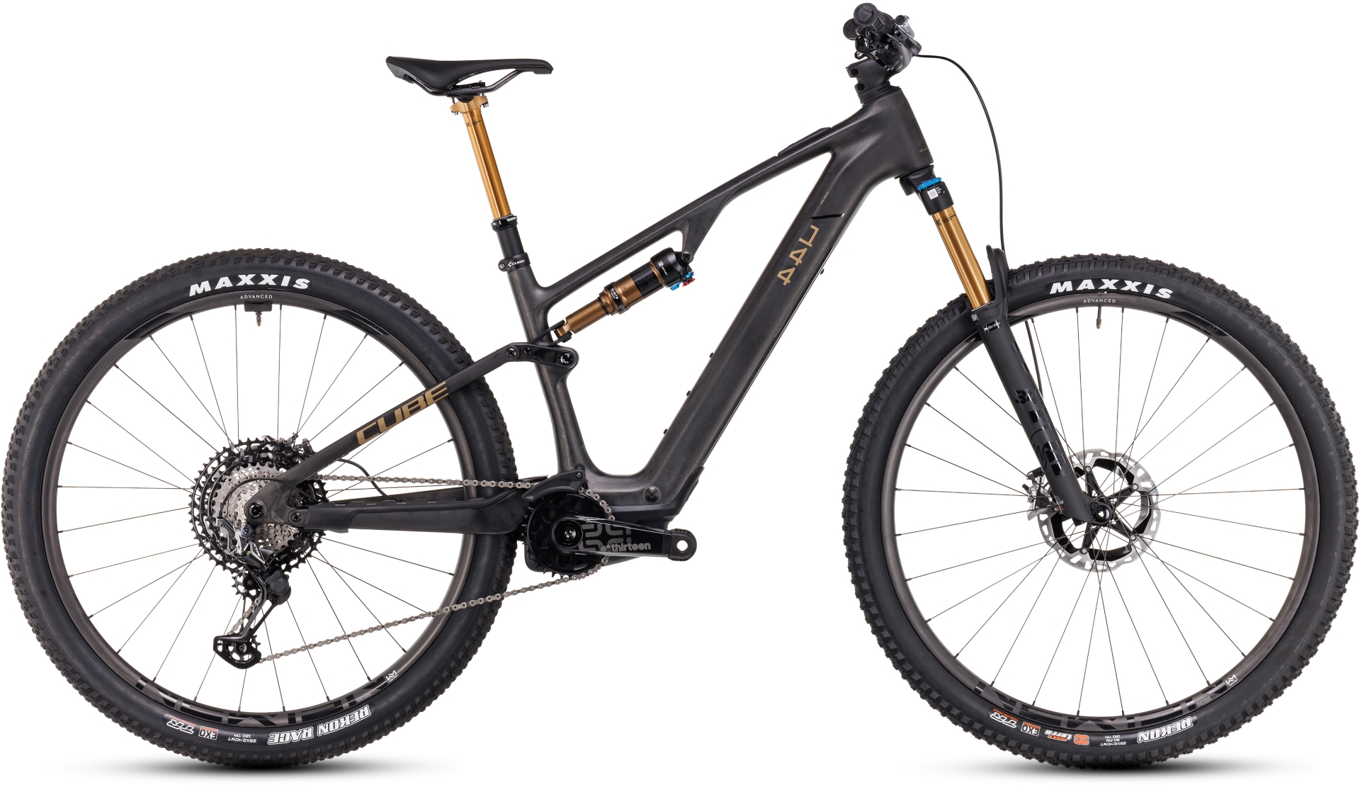 AMS HYBRID ONE44 - FULLSUSPENSION - MOUNTAINBIKE - E-BIKES | CUBE Bikes