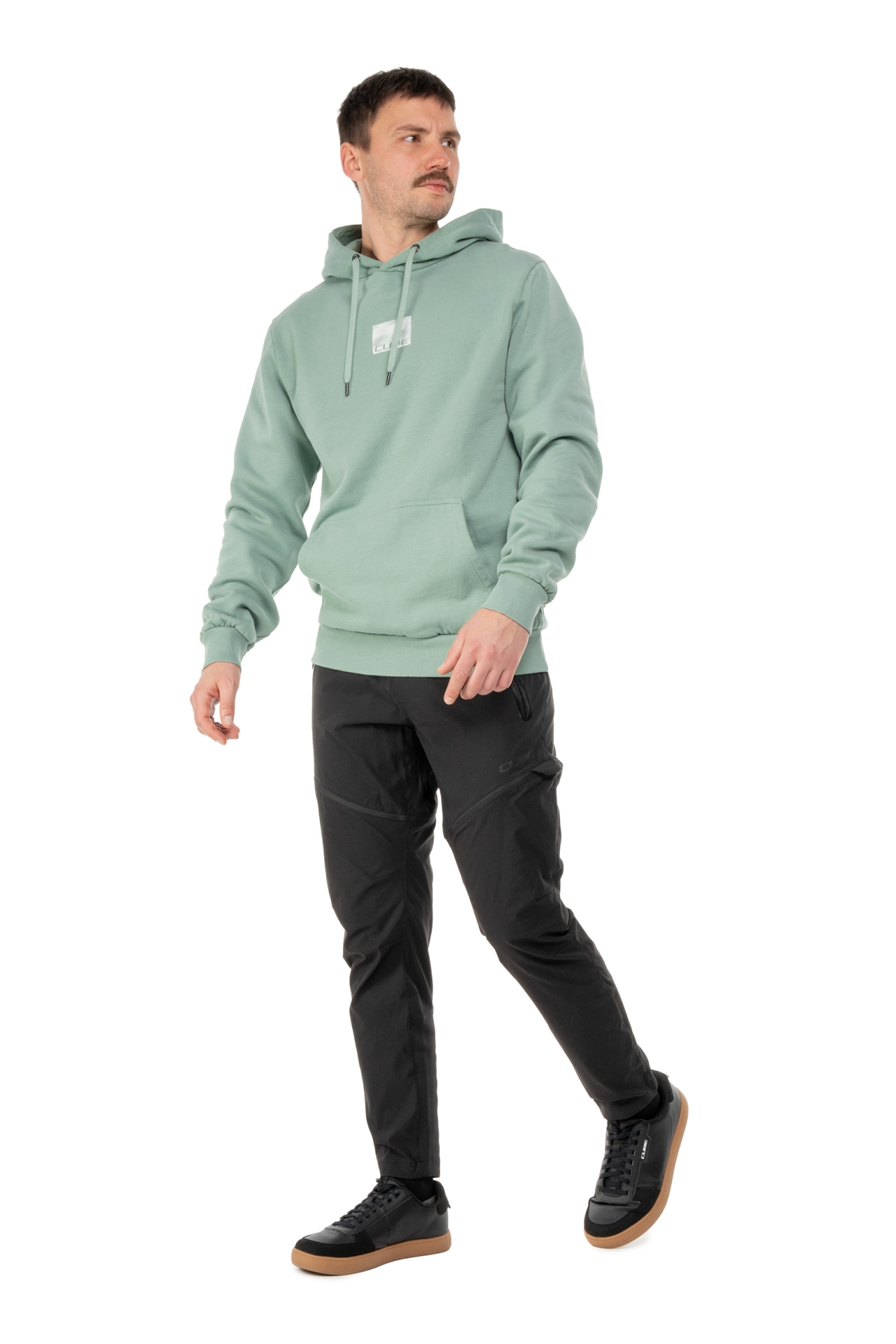 CUBE Organic Hoodie Grid