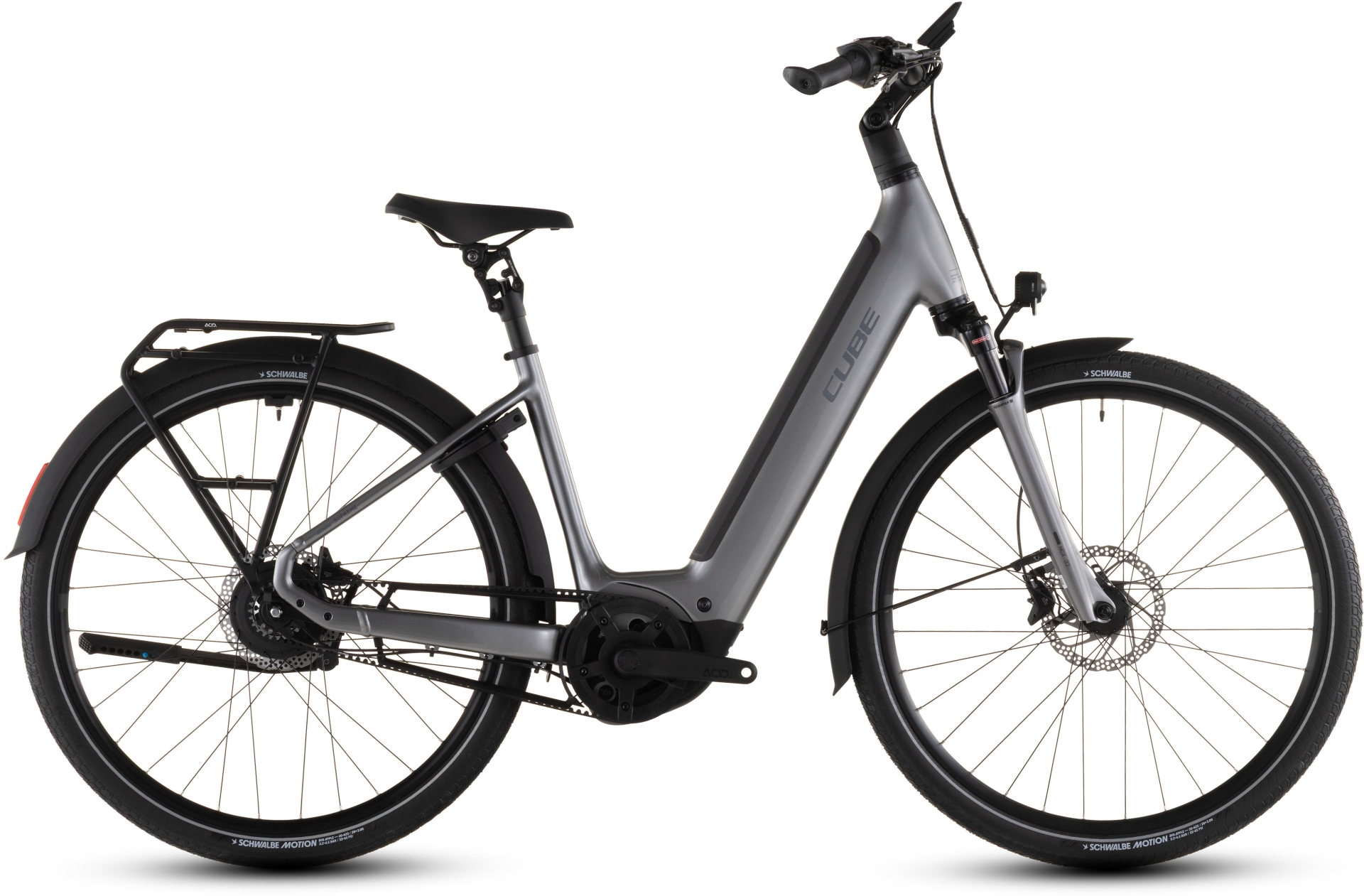 Cube Supreme Hybrid Comfort ONE 600 foggrey´n´reflex