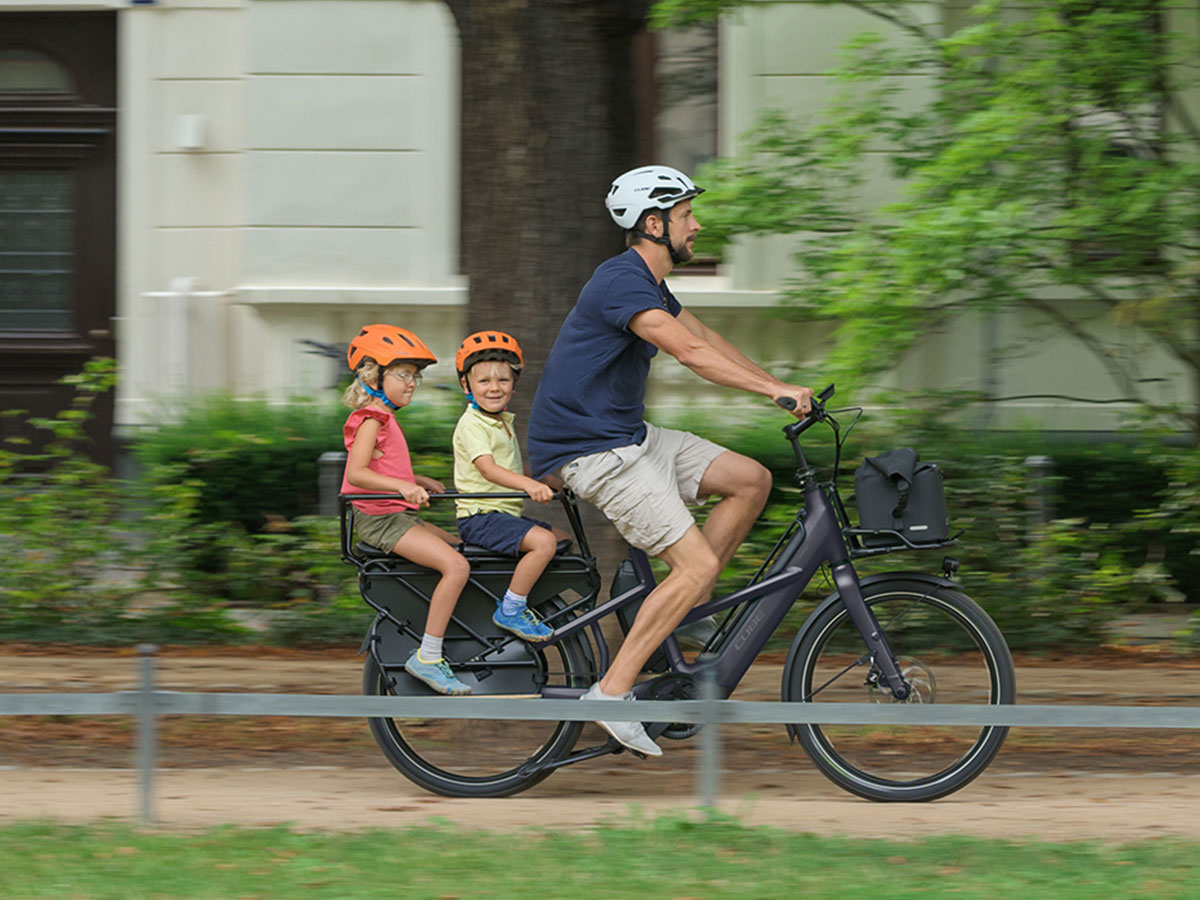 LONGTAIL HYBRID - TRANSPORT - E-BIKES | CUBE Bikes