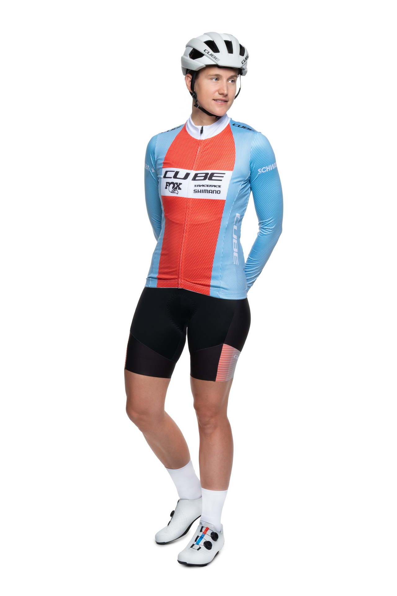 CUBE ROAD/XC WS Trikot X Factory Racing langarm
